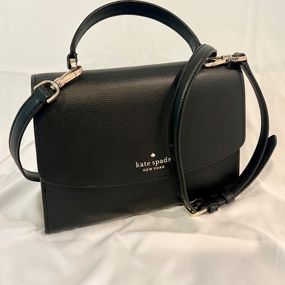 kate spade | Bags | Kate Spade New York Darcy Top Handle Satchel Black ...